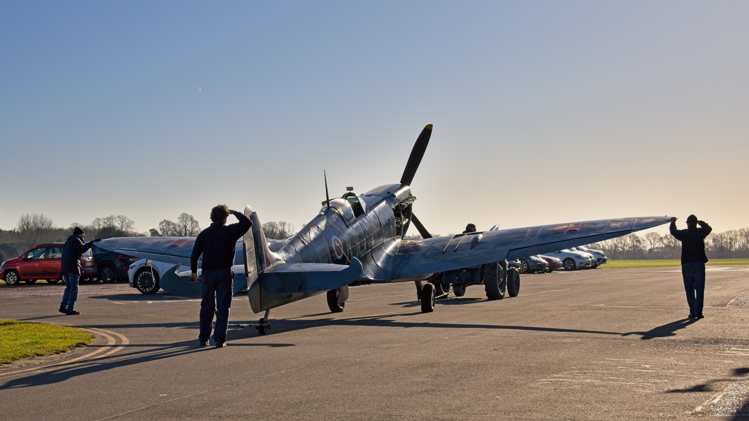 Spitfire and Snowdrops